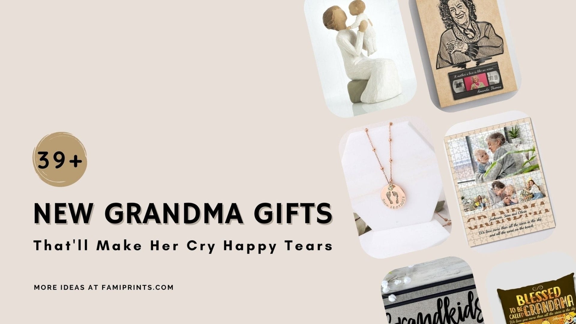 35+ Personalized Gifts for Grandma That Remind Her Why She's Special
