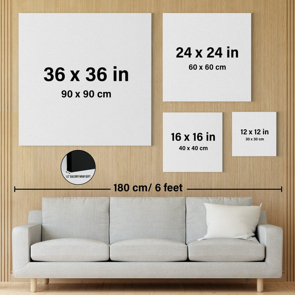 Custom First Wedding Anniversary Photo Collage Deep Blue Background Ca