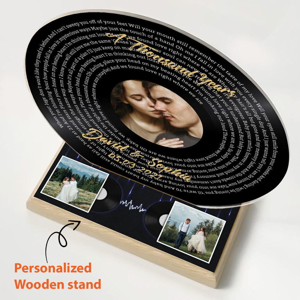 Acrylic Record Plaque