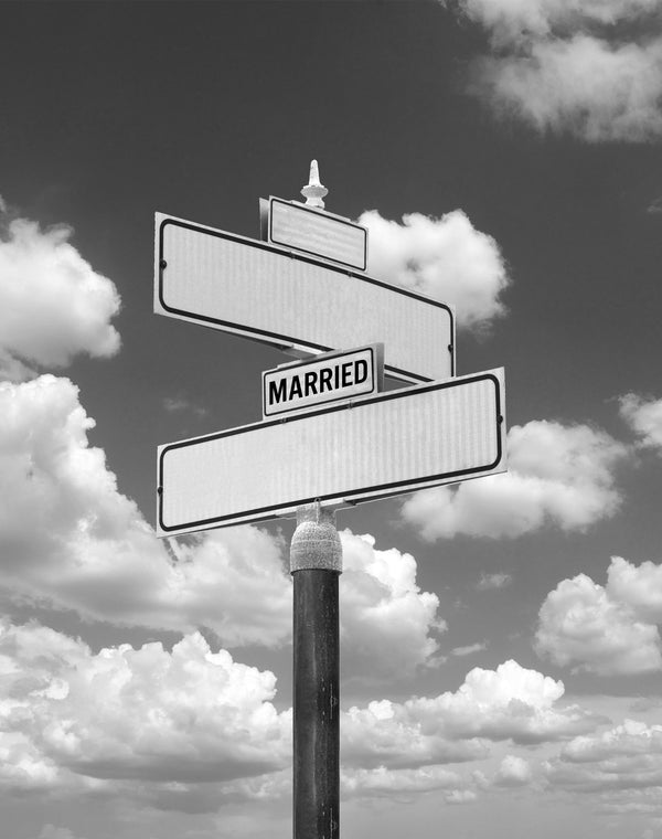 Custom Intersection Street Sign Canvas Print | Best Vintage Wall Decor