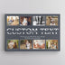 Custom Photo - Customizable Name And Text Canvas Wall Art